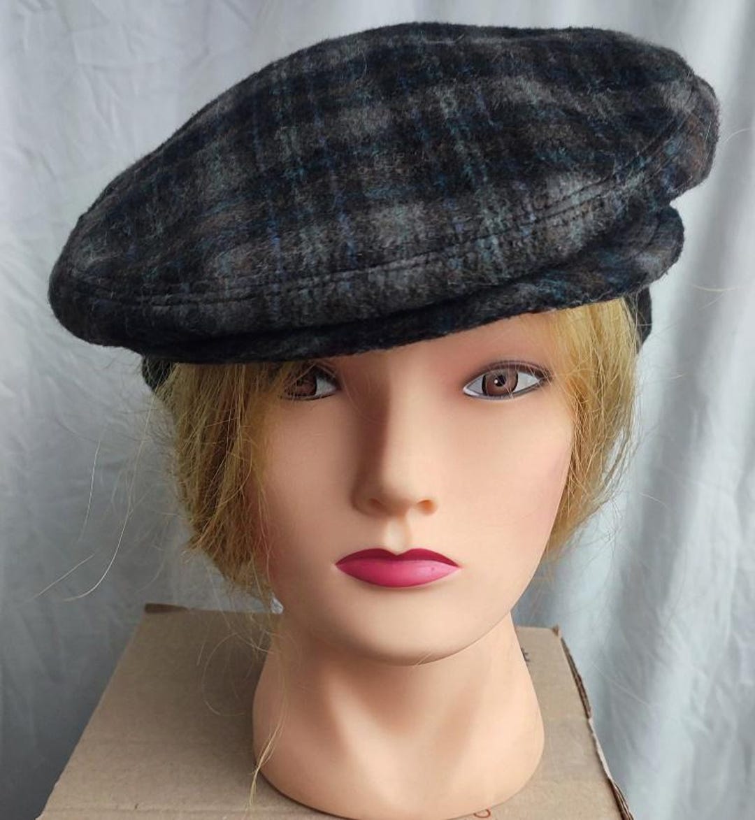 Vintage Peaked Earflap Cap by Fürst Size 57 - Etsy