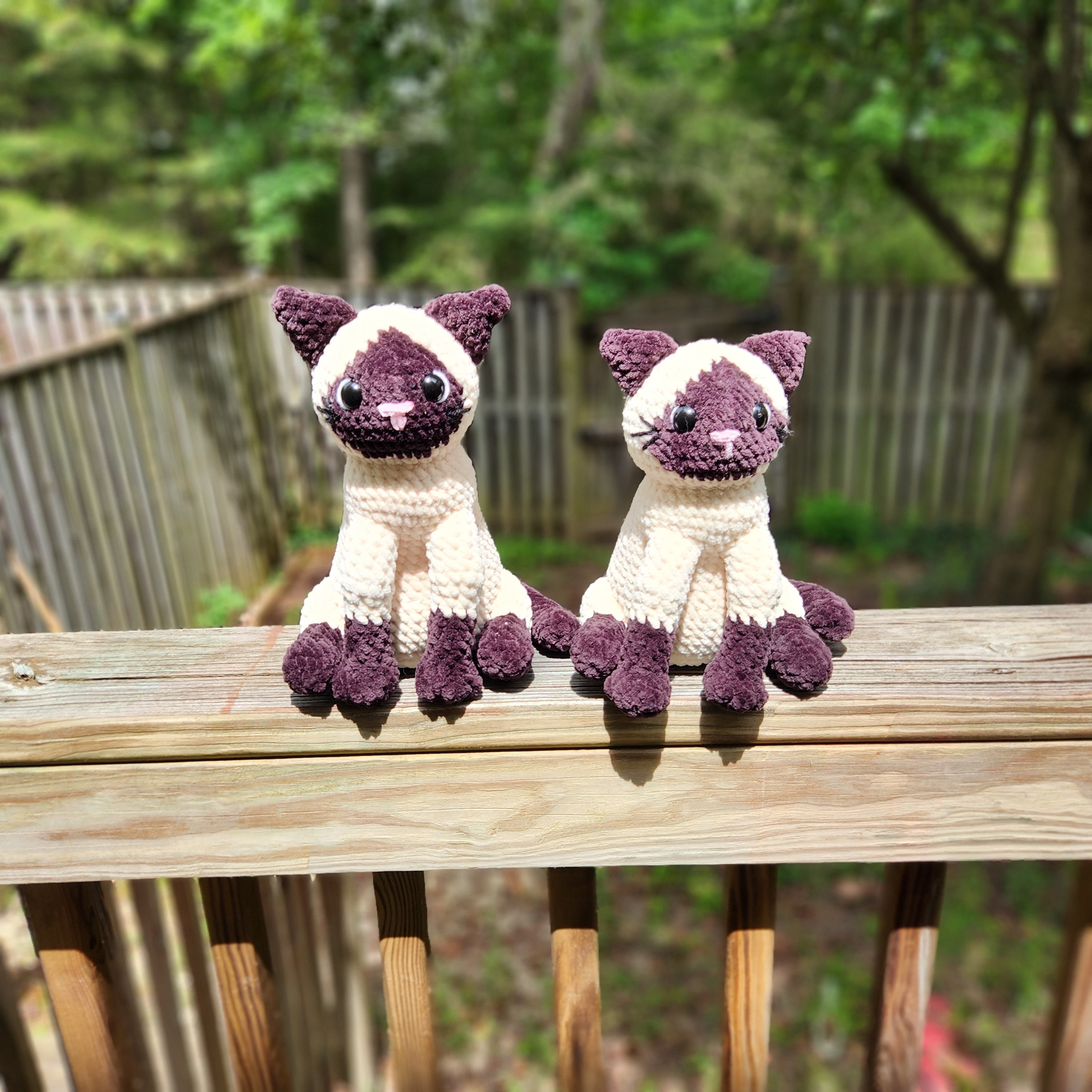 PDF Crochet Siamese Cat Pattern - Etsy