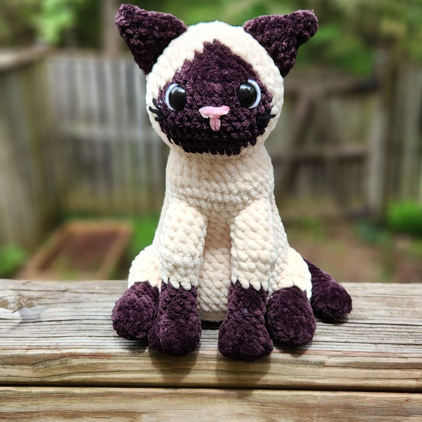 PDF Crochet Siamese Cat Pattern - Etsy