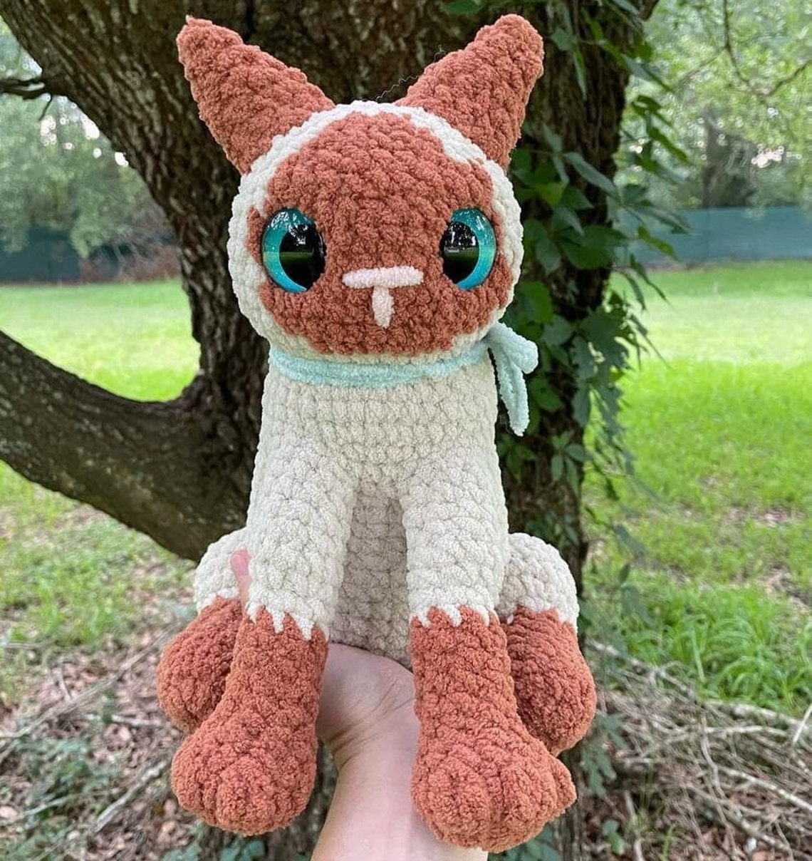 PDF Crochet Siamese Cat Pattern - Etsy