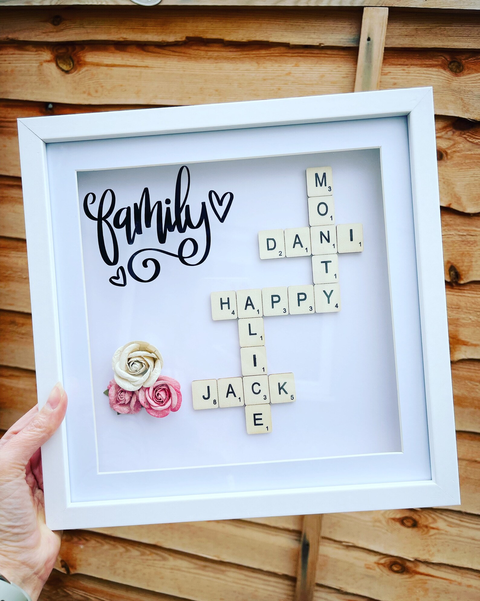 Scrabble Frames - Etsy