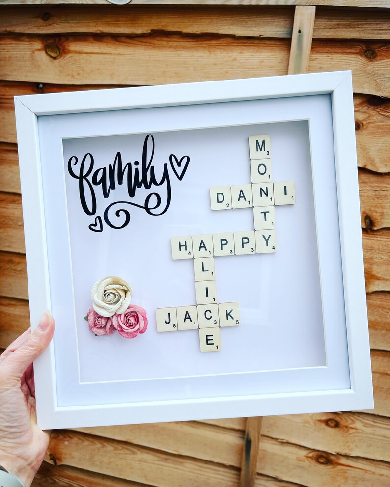 Scrabble Frames - Etsy