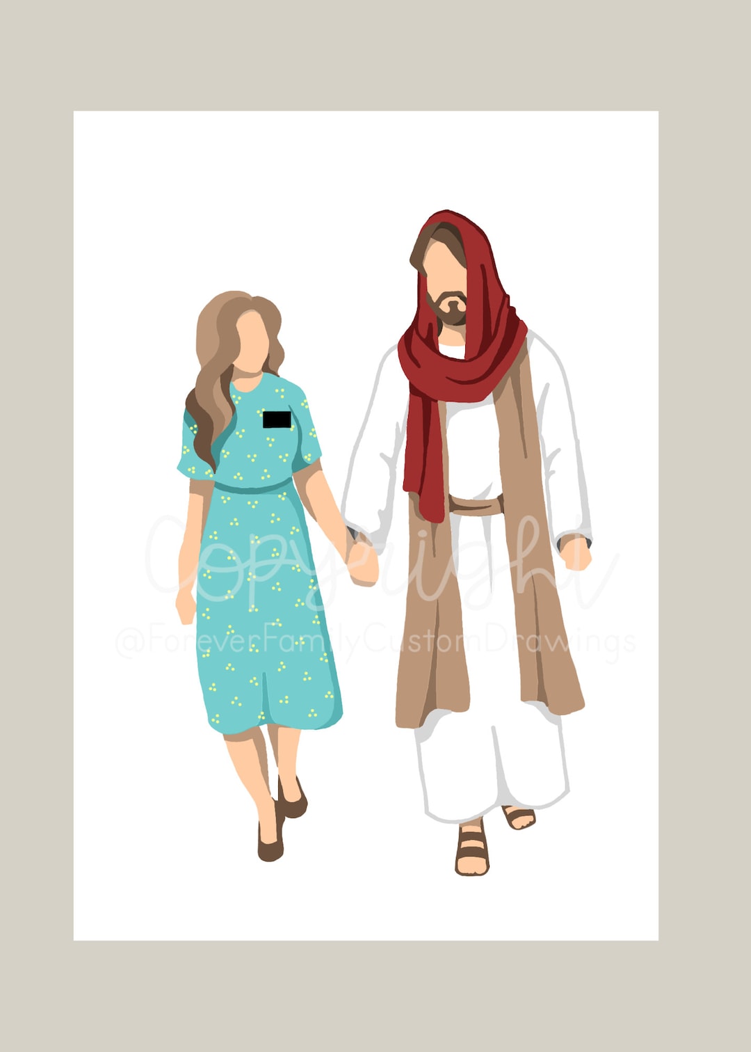 20 Instant Digital Download PNG Images of Sister Missionary Walking ...