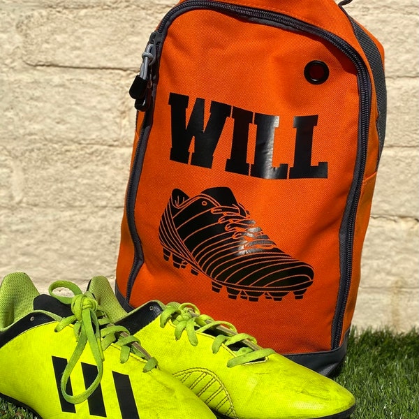 Personalised Football Boot Bag - Etsy UK