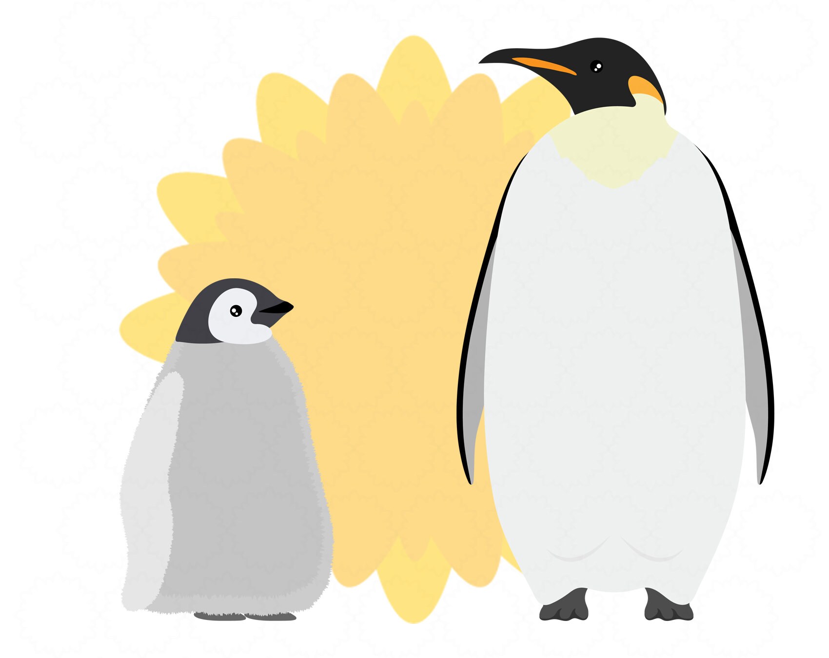 King Penguin Clipart | Penguin Clip Art | Penguin Baby Graphic Png ...
