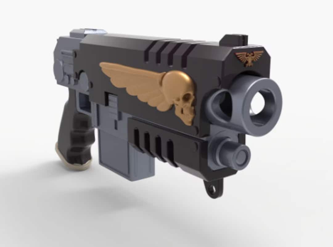 Bolt Pistol Warhammer 40K Space Marine Bolter - Etsy