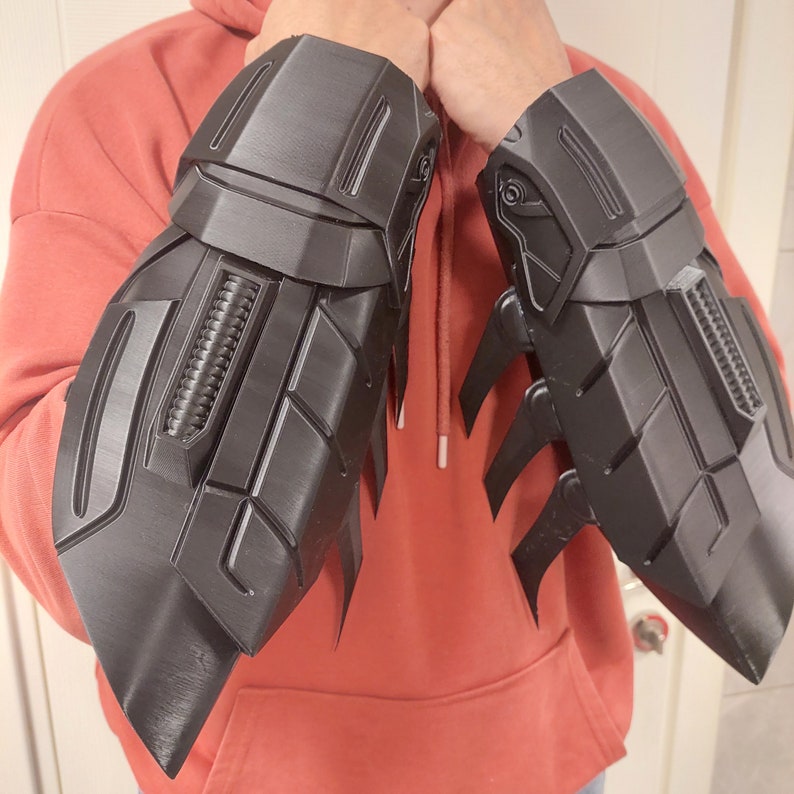 3D Printed Superhero / Anti Hero / Batman / Armguards Armor / Tactical ...