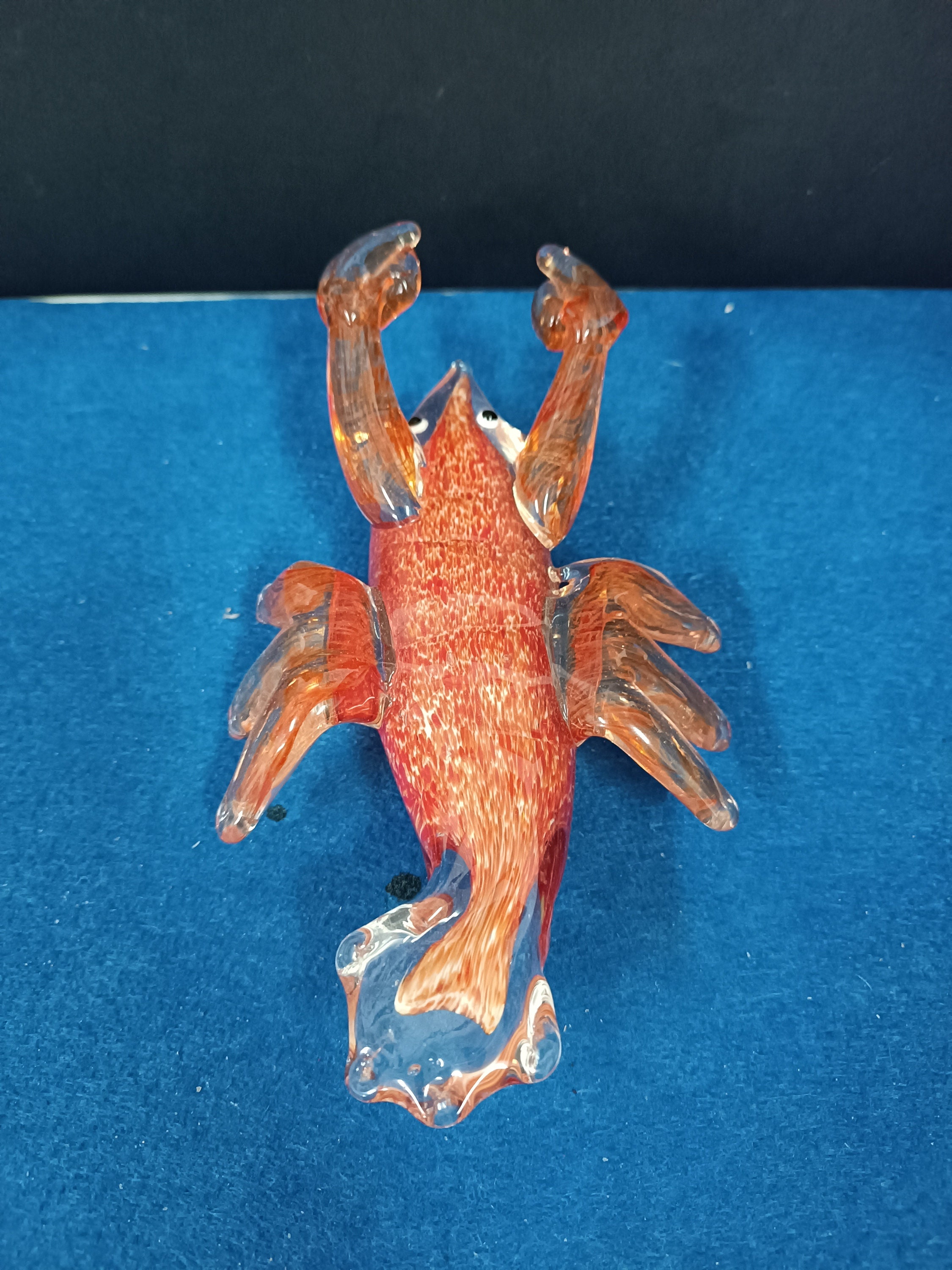 Beautiful Vintage Lobster Figurine Murano Glass Sculpture - Etsy