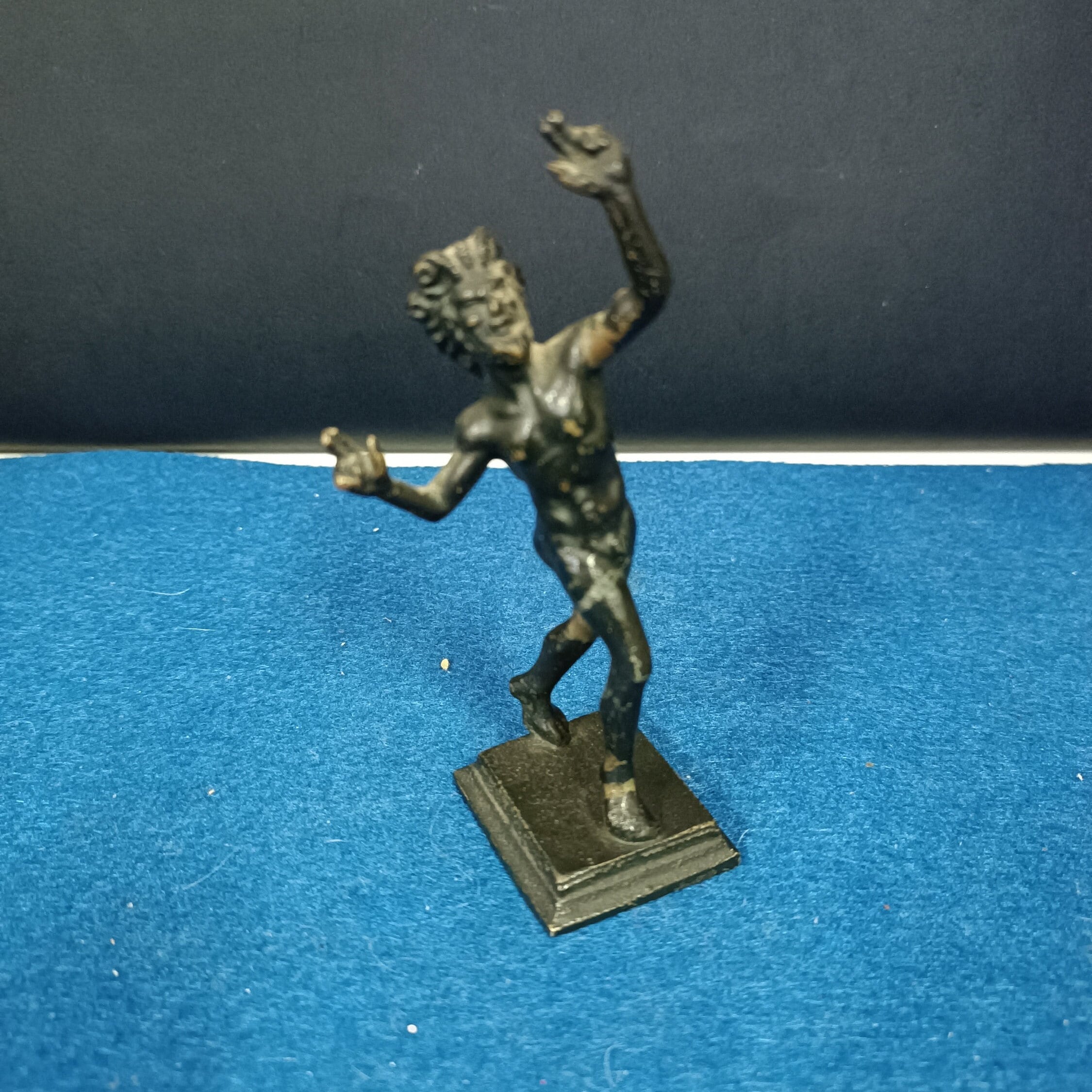 Antique Metal Small Statue of a Classic Greek Dancer - Etsy