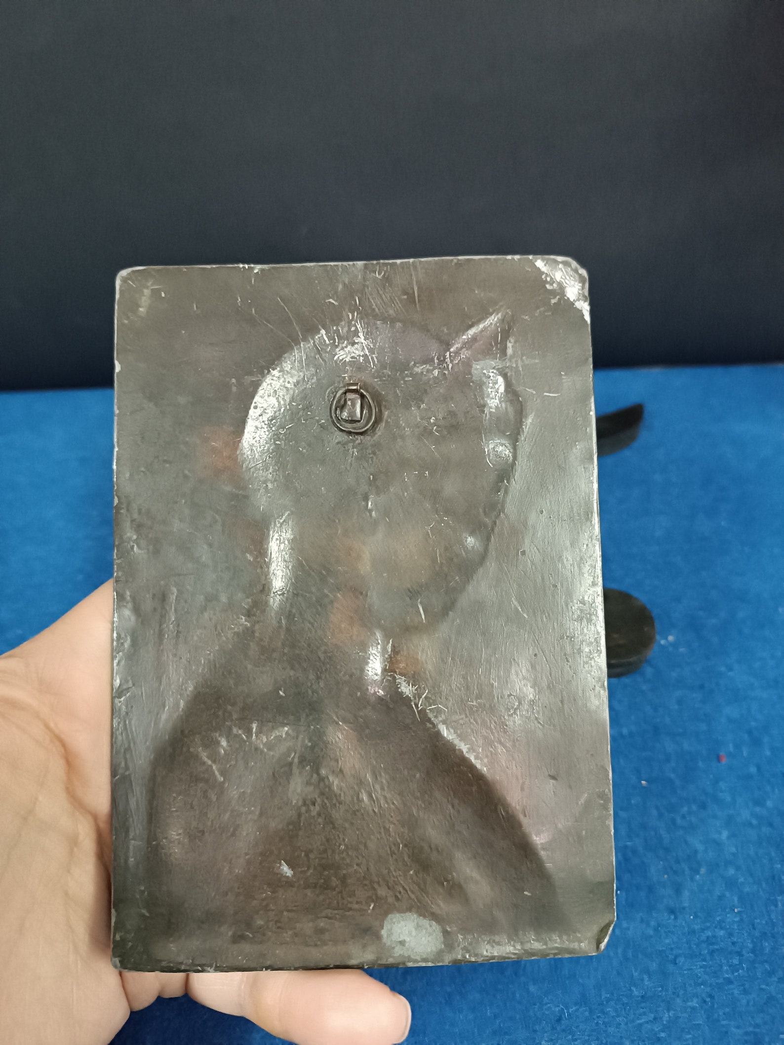 Antique Metal Art Nouveau Placque Contessina De Bardi as Artemisa by ...