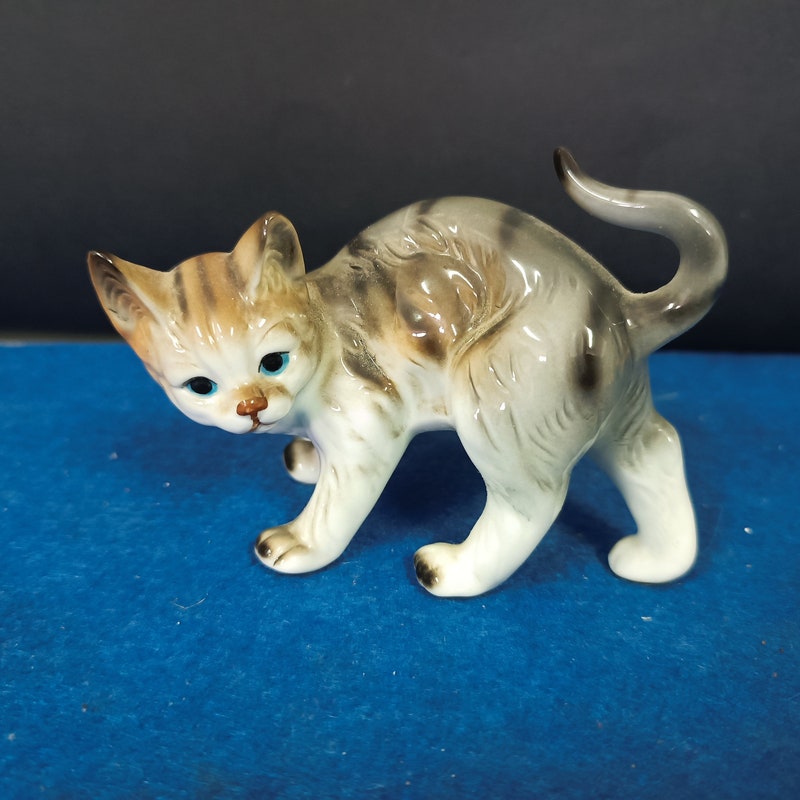 Collectible Cat Figurines - Etsy