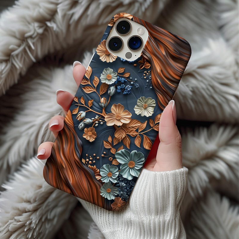 Carved Phone Case - Etsy