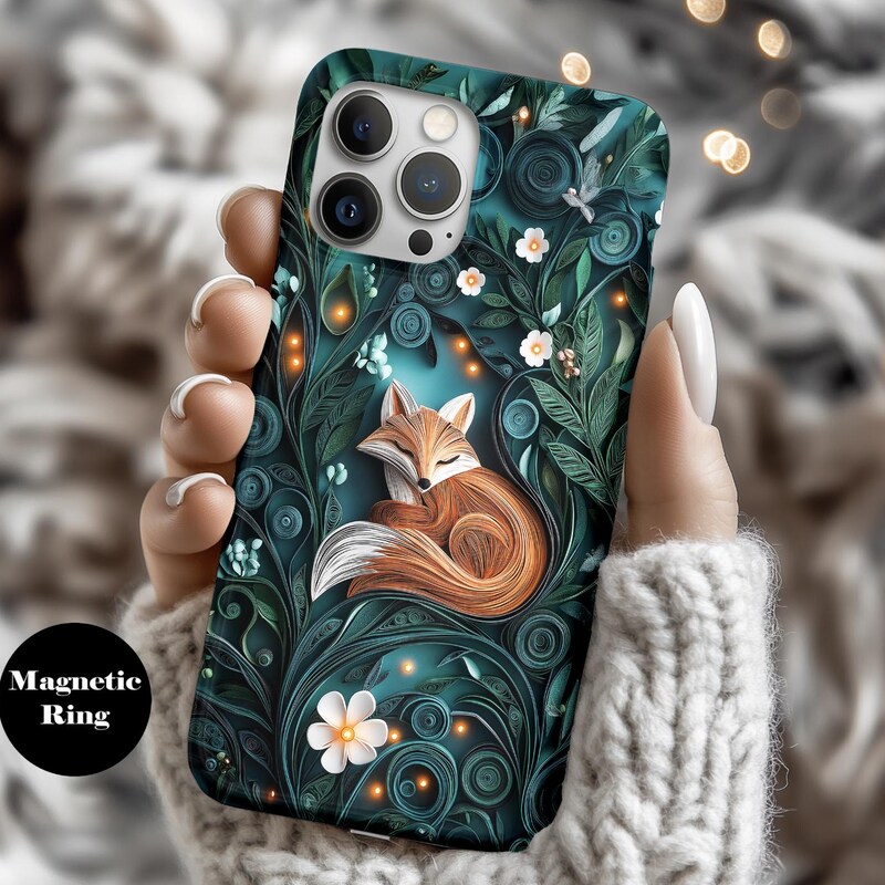 Fox iPhone Case - Etsy
