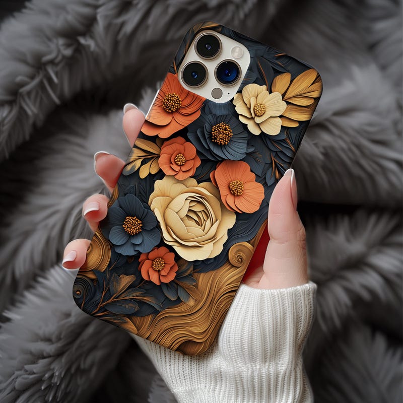 Carved Phone Case - Etsy