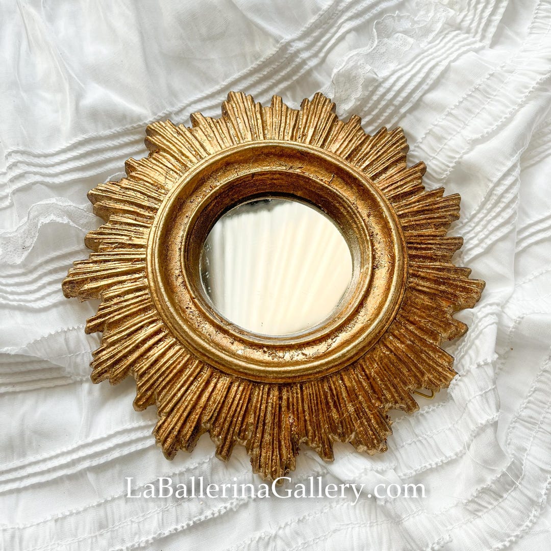 Italian Florentine Frame Mirror Wood Gold Baroque Rococo Relief ...