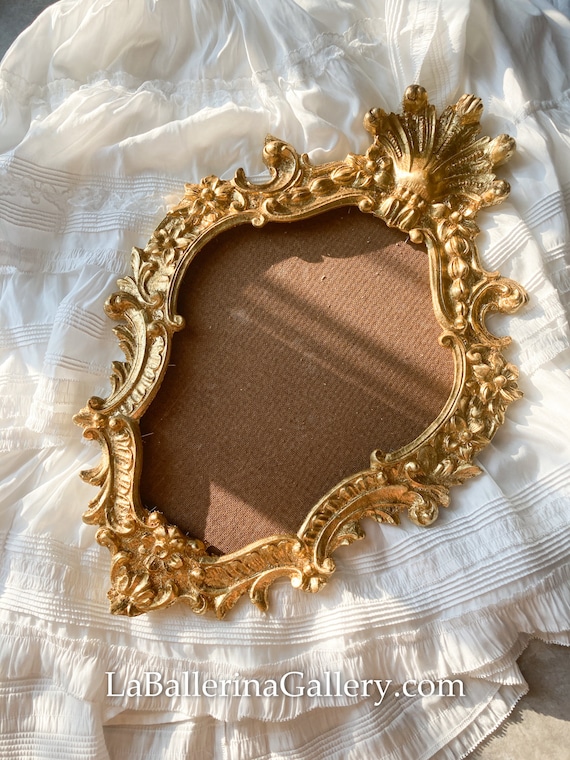 Italian Florentine Frame Wood Gold Baroque Rococo Relief - Etsy