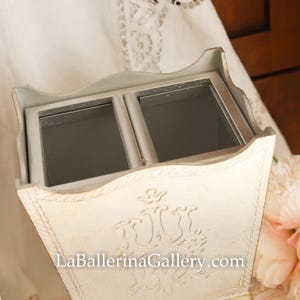Italian Florentine Tray Wood Gold Baroque Rococo Luxury Royal Bin Trash ...