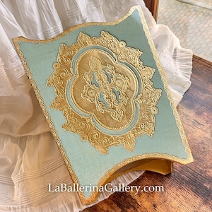 Italian Florentine Tray Wood Gold Baroque Rococo Luxury Royal Bin Trash ...