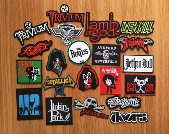 Heavy metal patch | Etsy