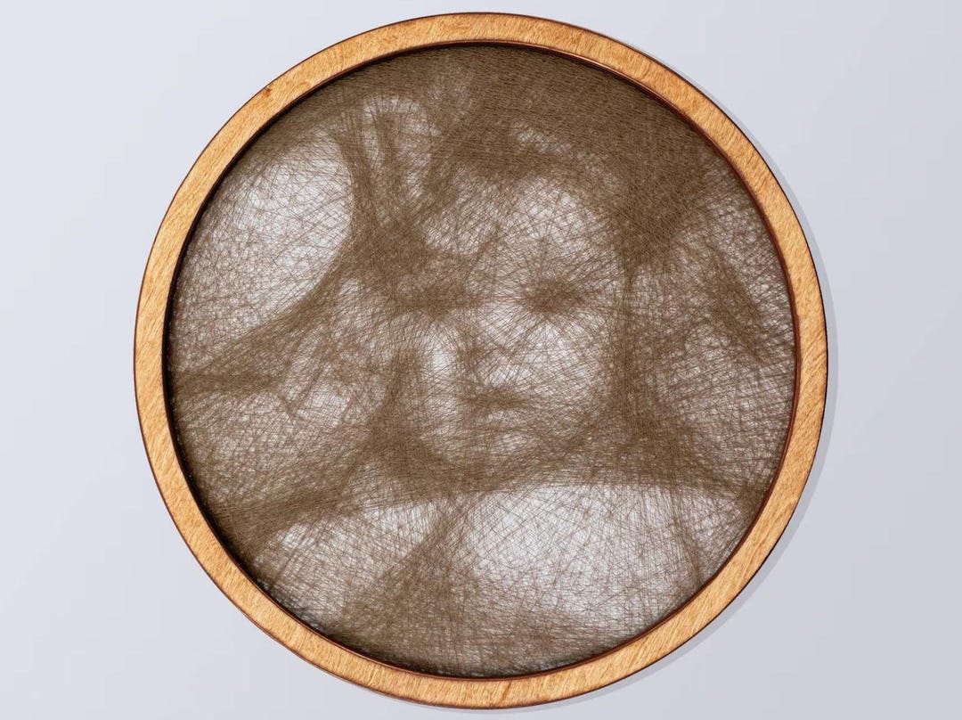 Family Portrait, READY MADE, Personalized, String Portrait, Custom ...