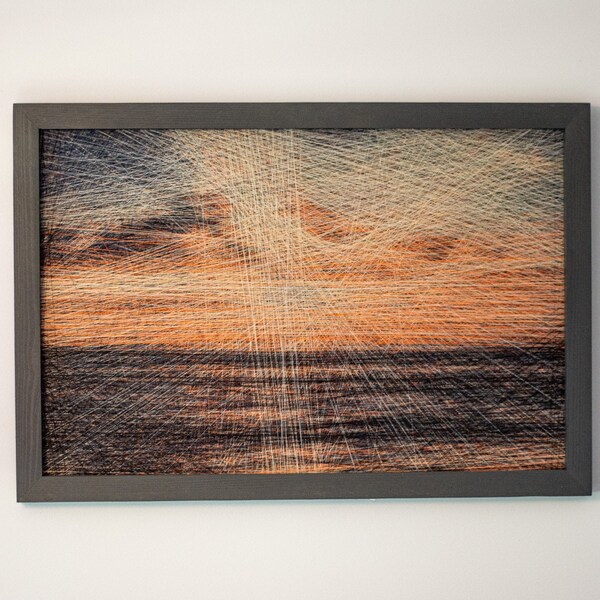 Sunset String Art - Etsy