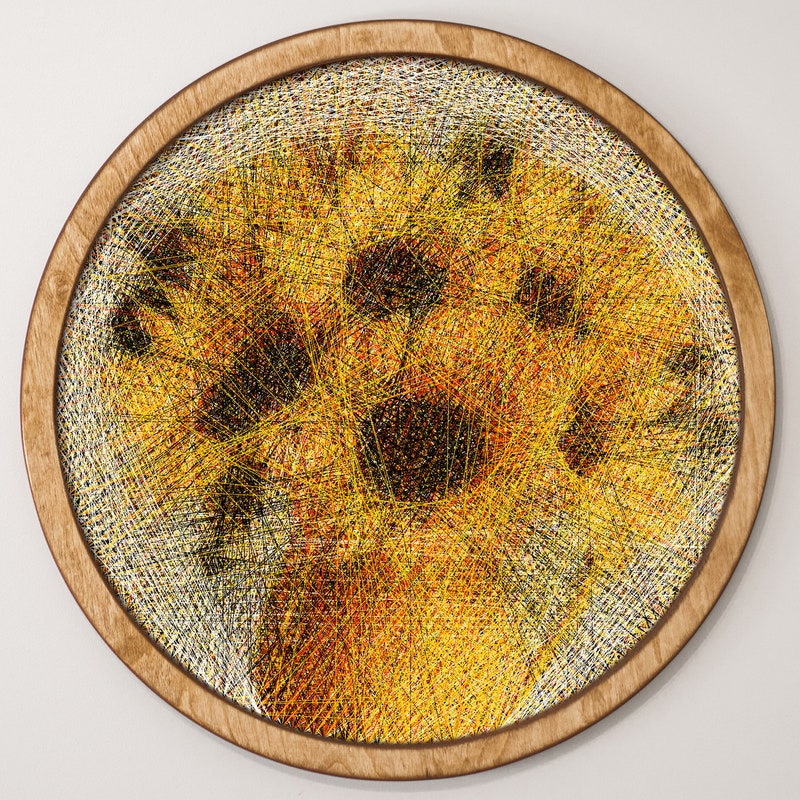 Sunflower String Art - Etsy