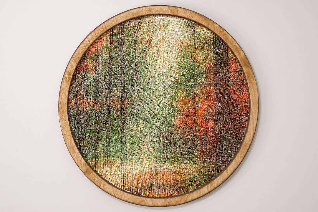 Autumn, String Art Portrait, DIY Kit, Nature, Thread Art, Custom ...