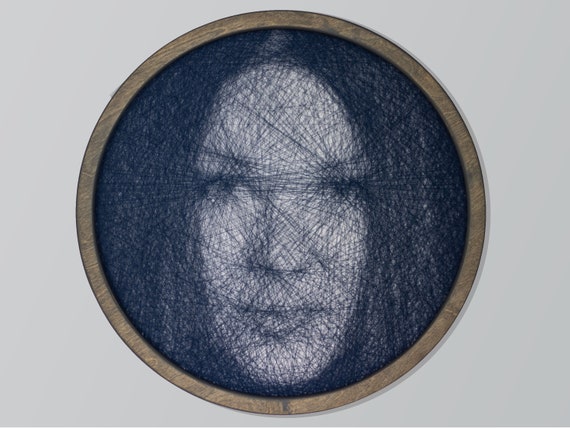 Personalized Woman String Art Portrait or DIY Kit | Etsy