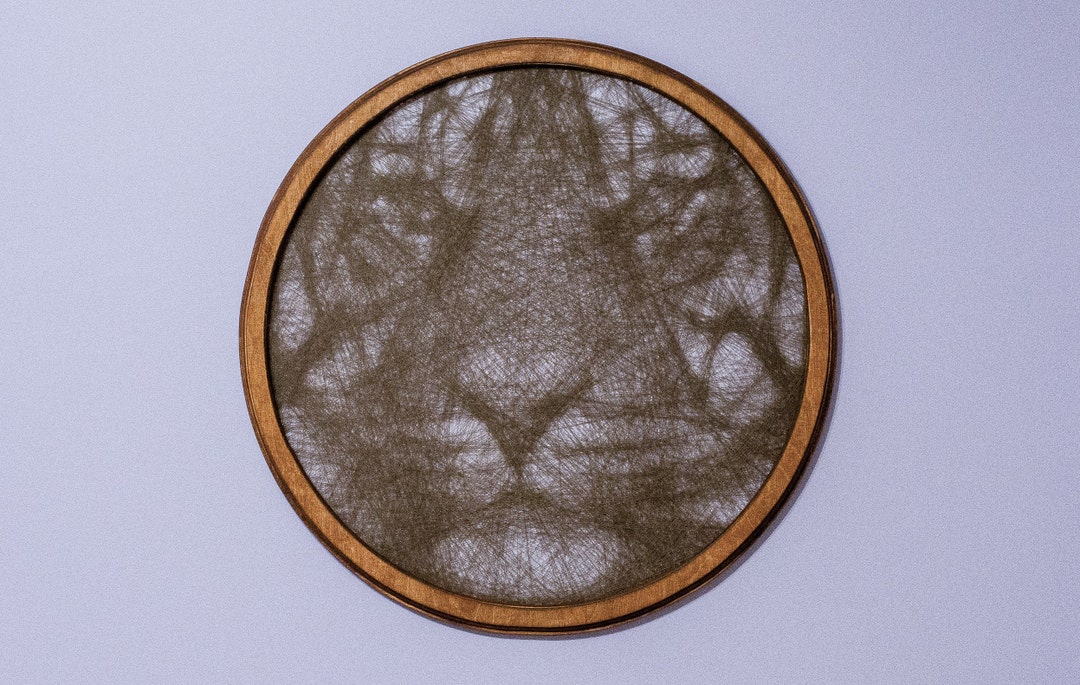 Tiger String Art Portrait or DIY Kit - Etsy