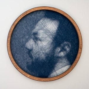 Personalized String Art Portrait - Etsy