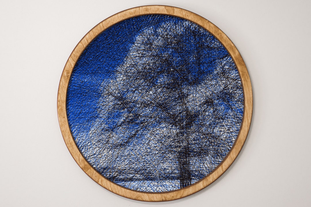 Winter String Art Portrait or DIY Kit, Winter, Gift, Christmas Gift ...