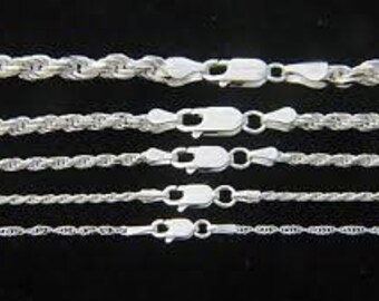 24 Inch Rope Chain - Etsy