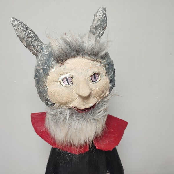 Paper Mache Devil - Etsy