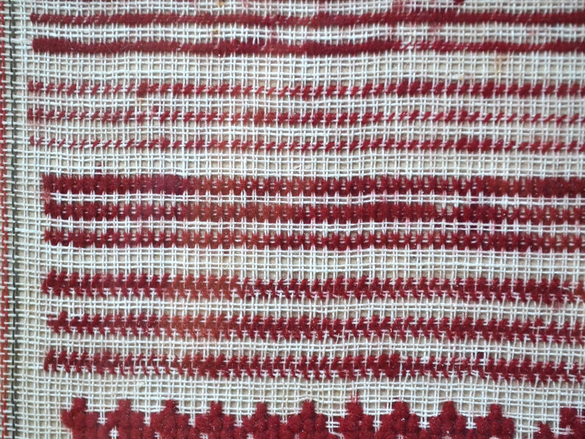 Red Sampler 1901, Square Embroidery for Antique Décor - Etsy