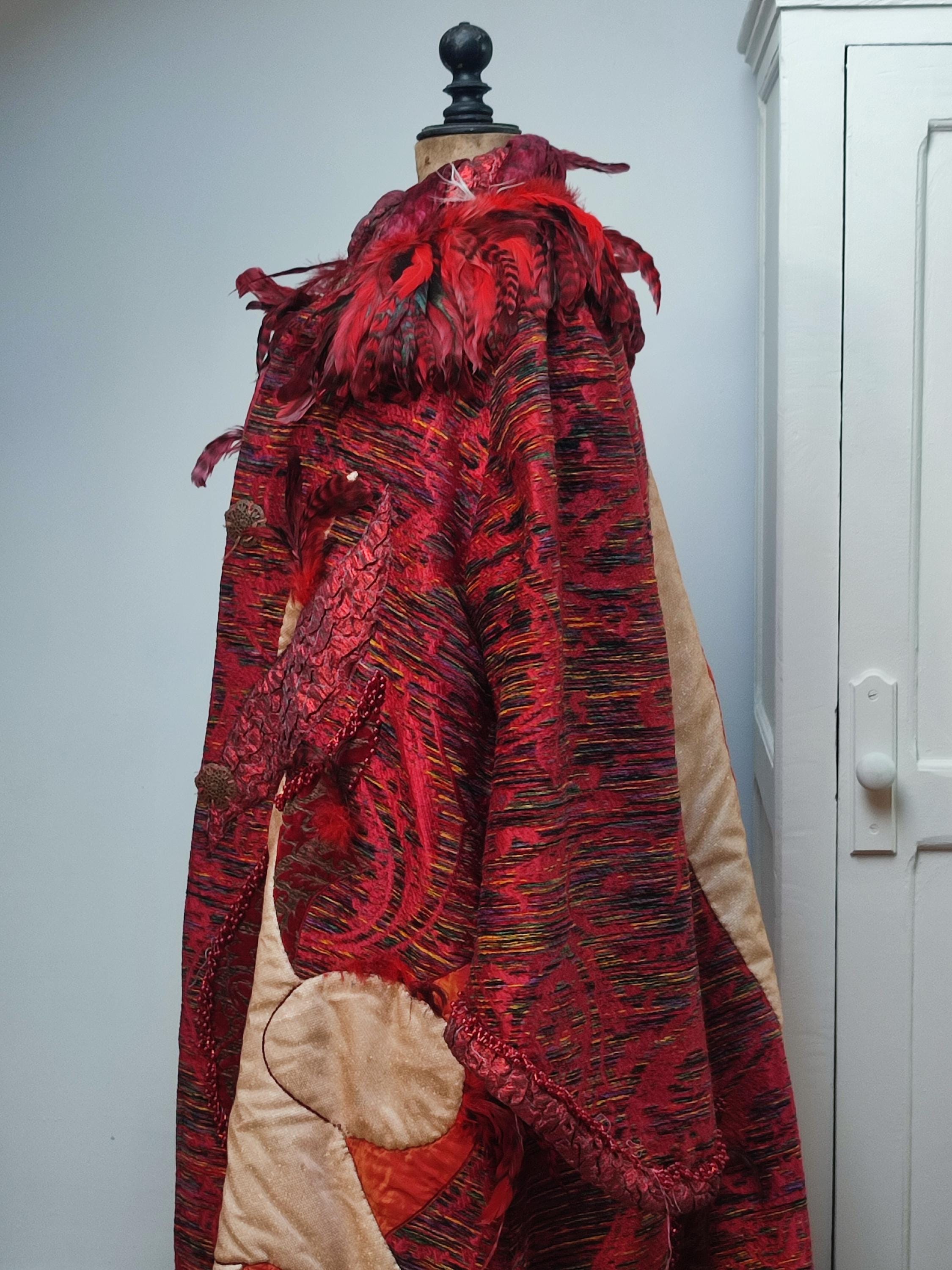 Red Theatrical Music Hall Coat From the 60s/70s - Etsy