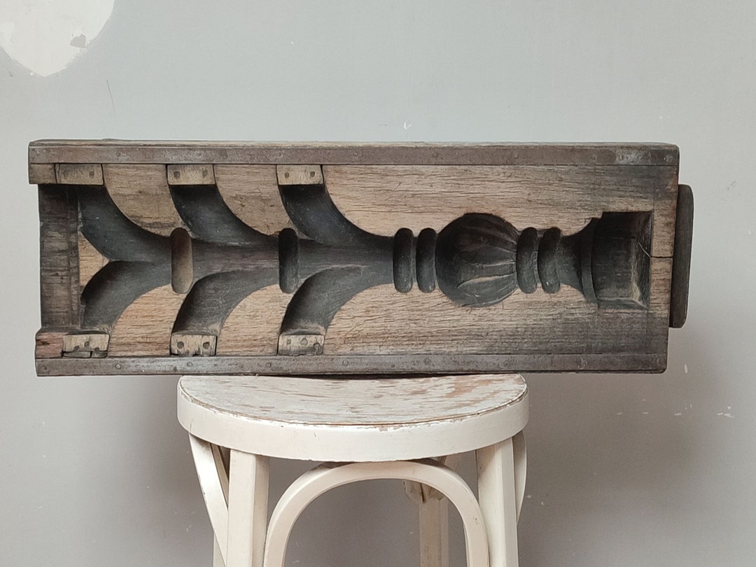 Antique Large Column Wooden Laster Mold, Reclaimed Architectural - Etsy
