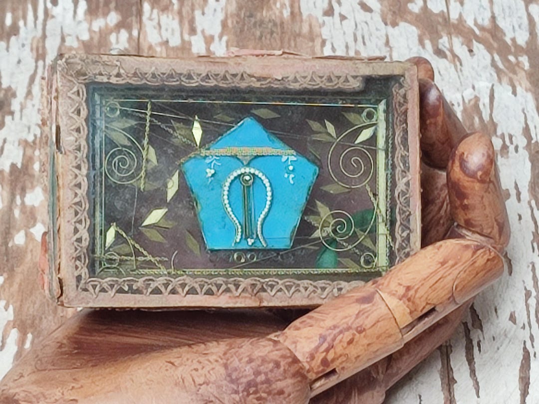 Antique French Small Trinket Box, XVIII Spot/patch Box - Etsy