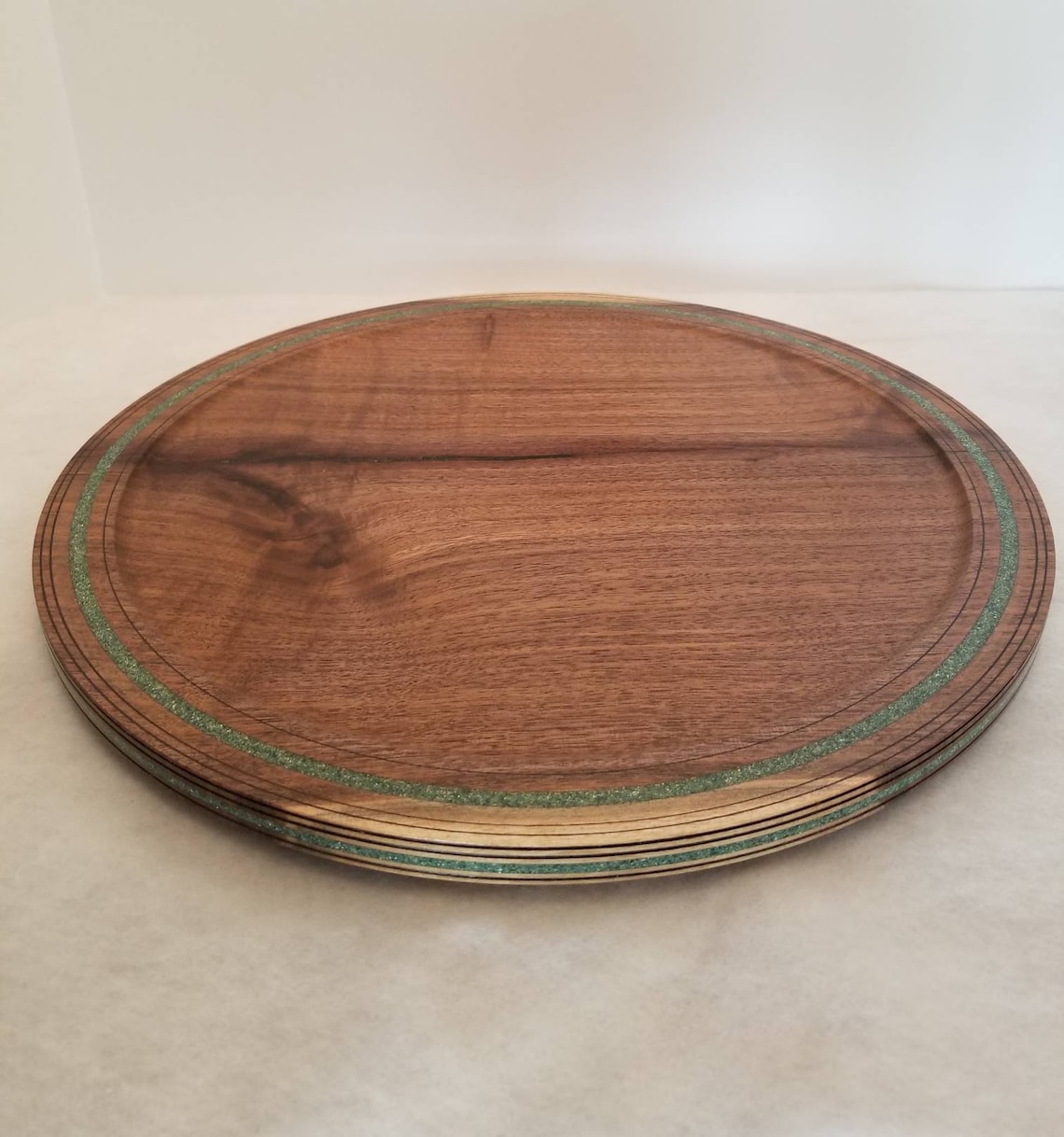 Walnut Handmade Serving/decorative Tray - Etsy