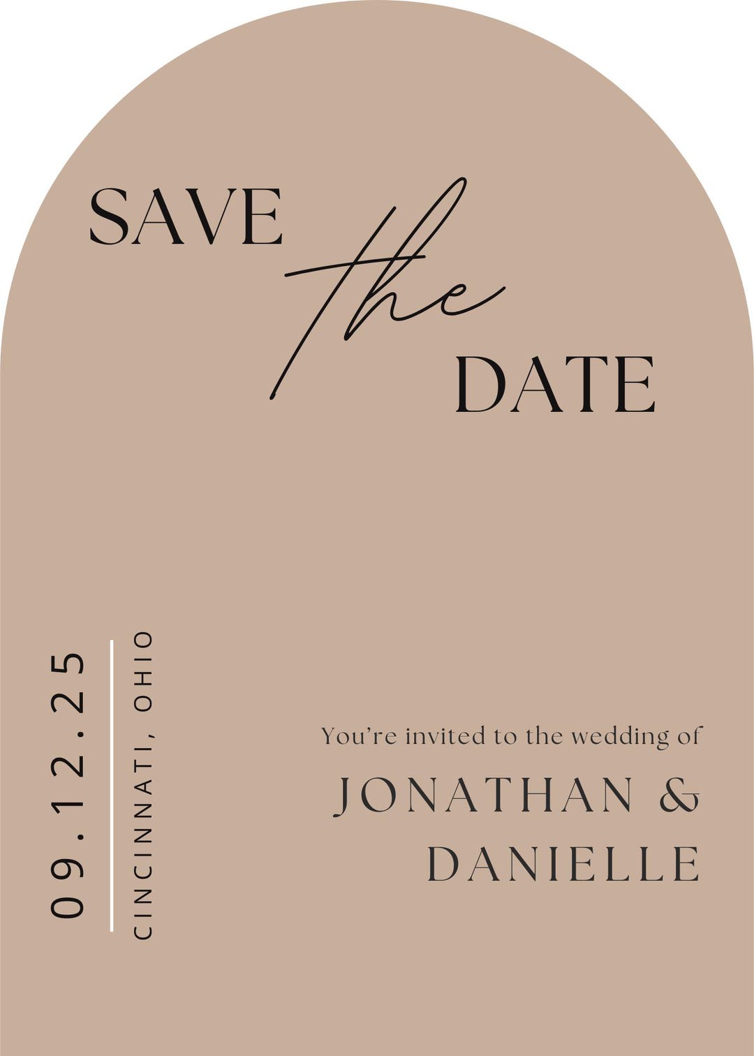 Save the Date Template Old Money Aesthetic Ft. Pantone Color of the ...