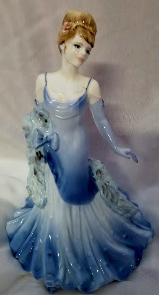 Figurine, "ladies of Fashion by Coalport" Porcelain, English, Fashion ...