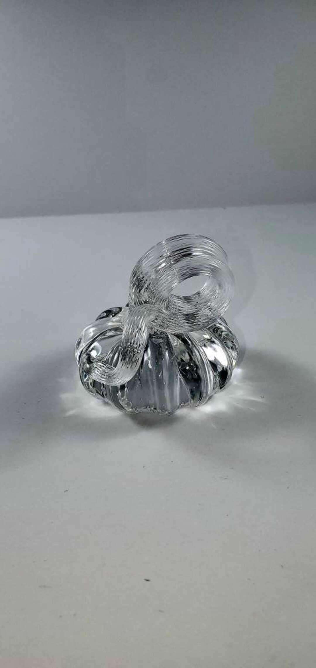 Small Clear Glass Pumpkins - Etsy