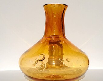 Kitchen & Dining Drink & Barware 1930s Modernist Glass Dimple Decanter ...