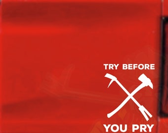 Try Before You Pry - Etsy