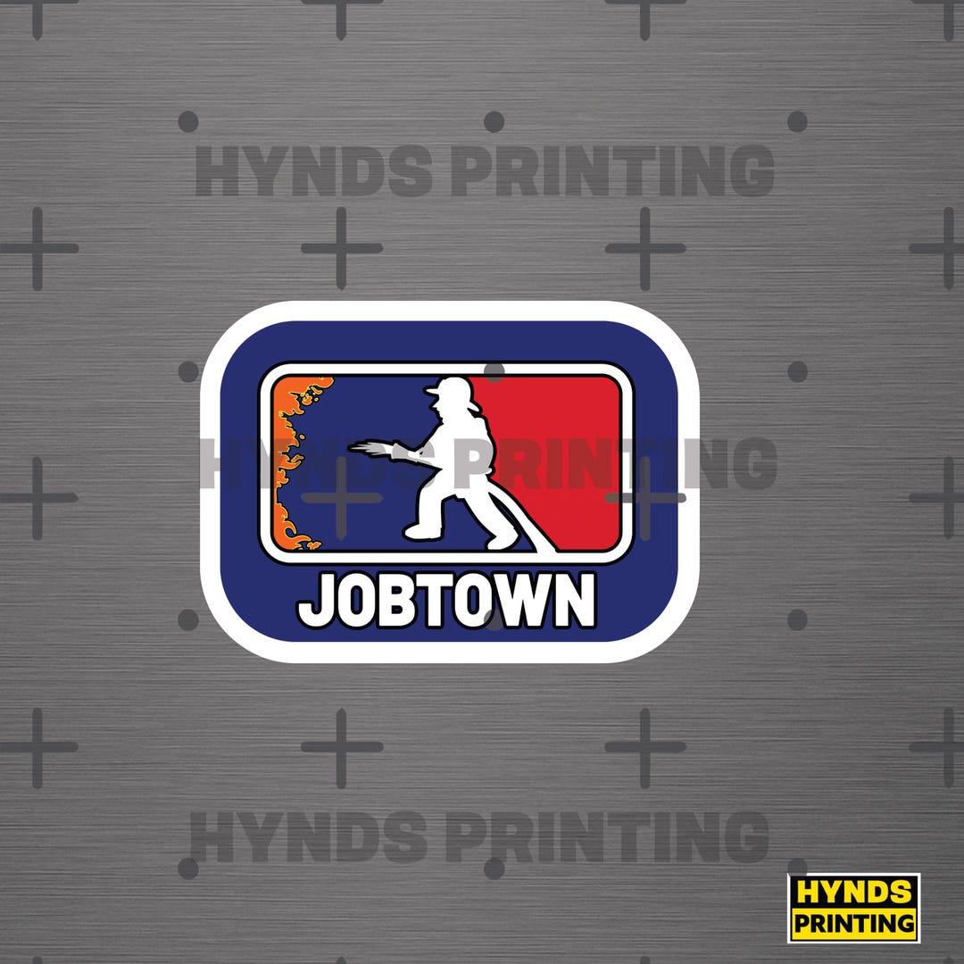 Jobtown Sport Logo| Durable, Weatherproof Vinyl Decal - Etsy