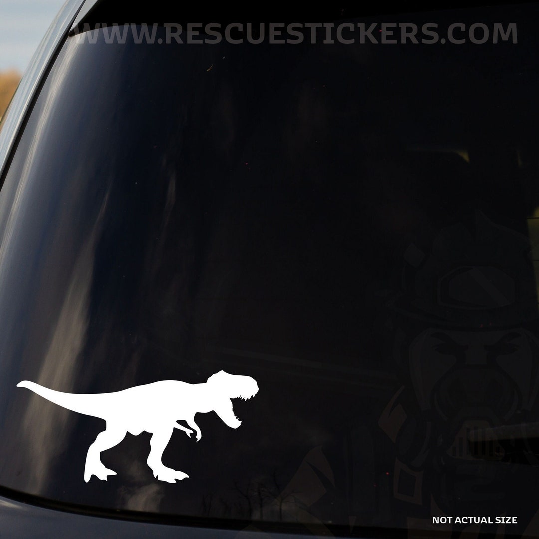 T Rex Vinyl Decal - Etsy