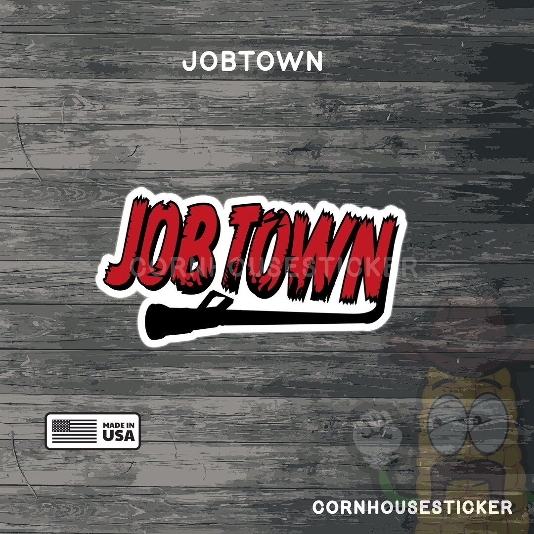 Jobtown Firefighter Stickers - Etsy