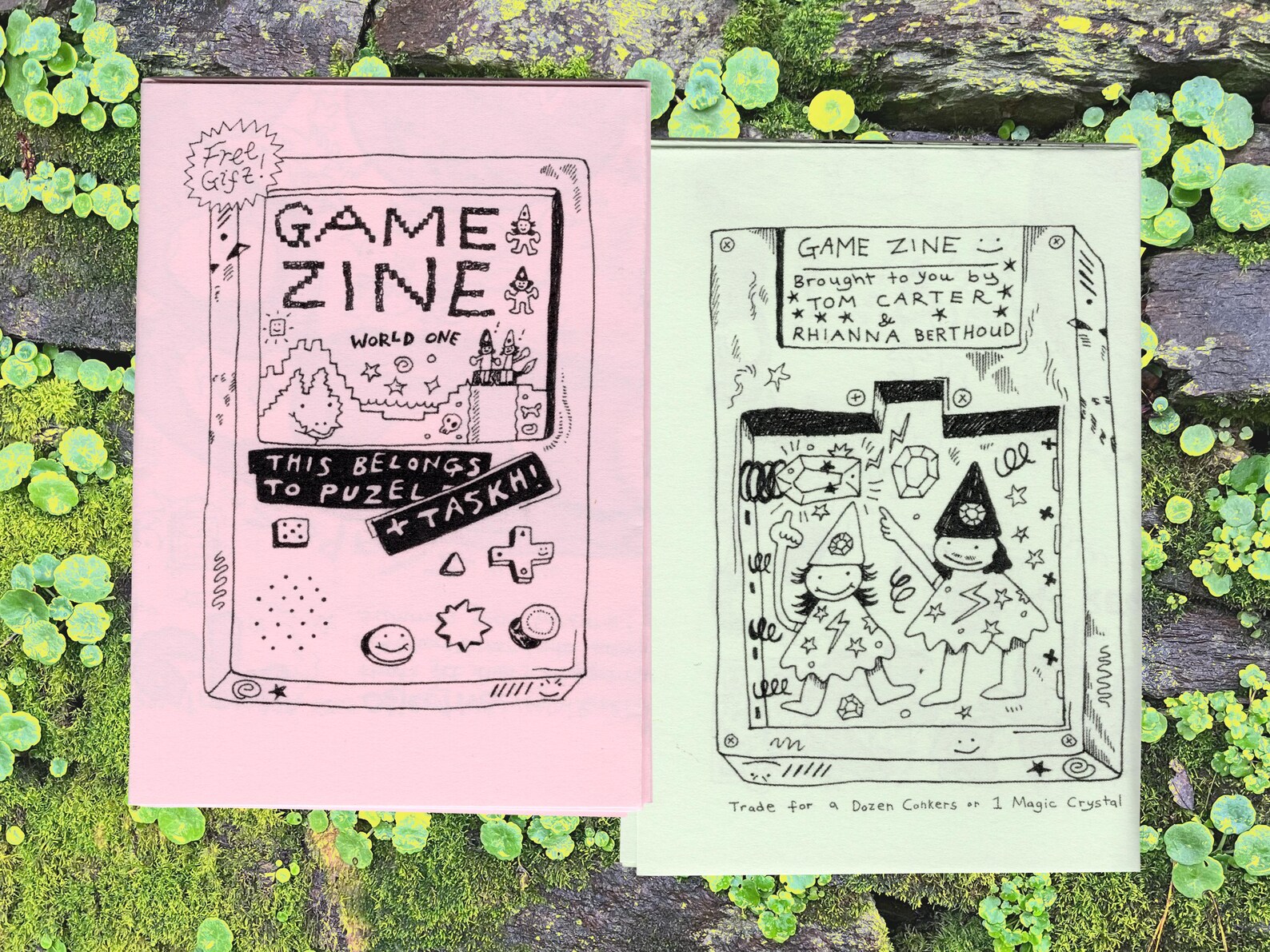 GAMEZINE • Mini Zine Filled With Games! - Etsy