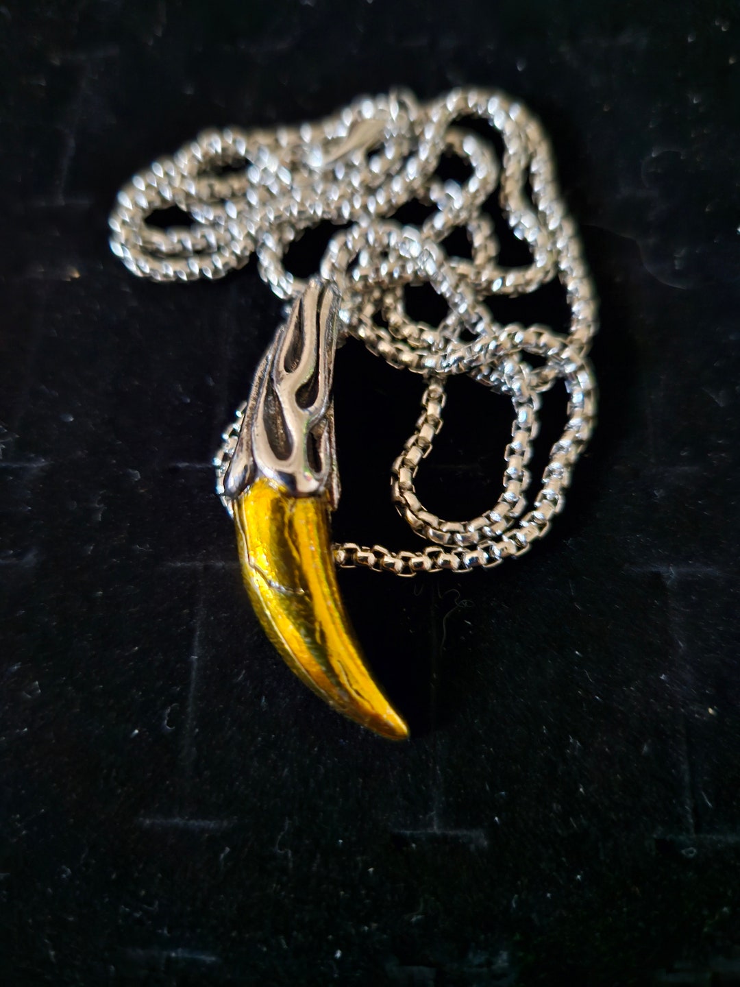 Gold Tooth Pendant - Etsy