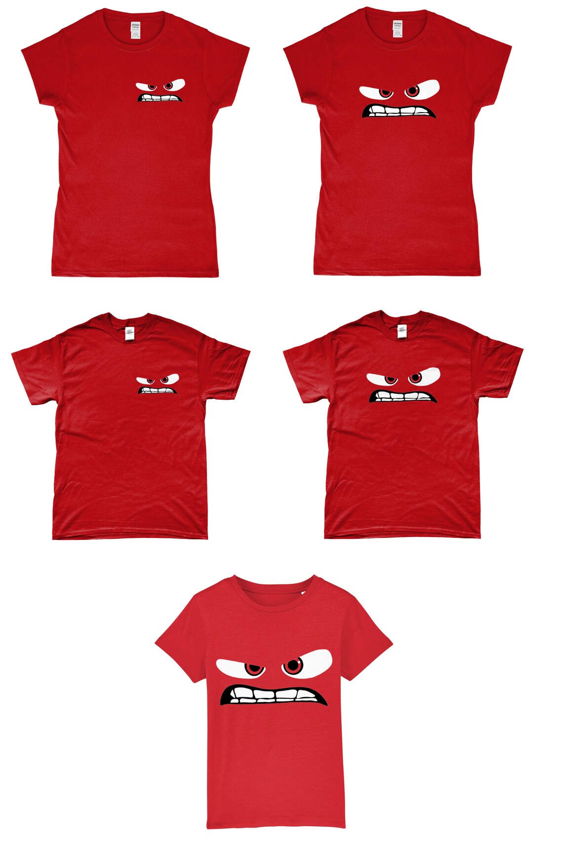 DisneyBound Inside Out Joy Sadness Fear Anger Disgust t-shirt | Etsy