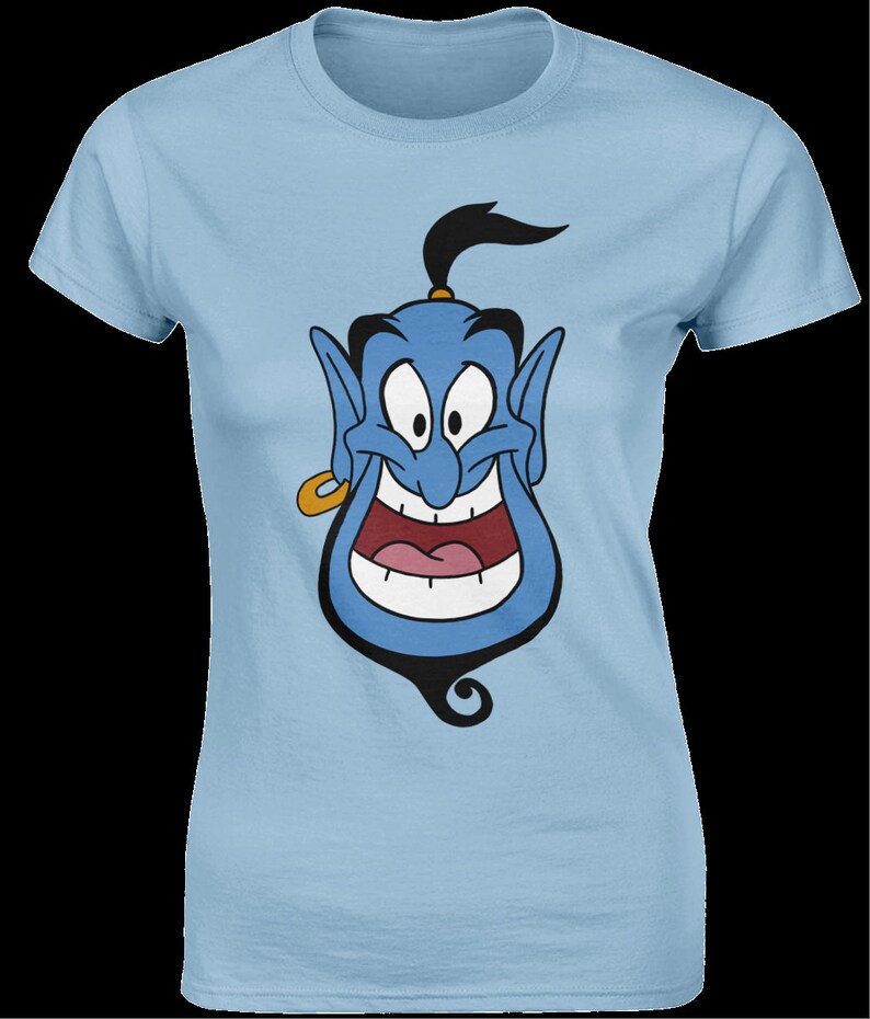Disneybound Aladdin Genie Applause Signtshirt Adults and - Etsy